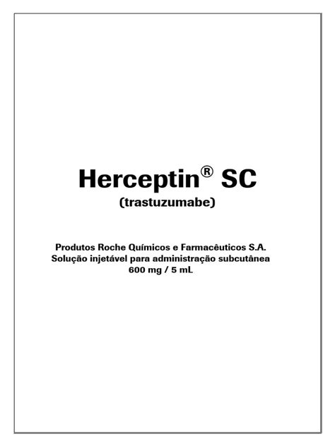 Herceptin Roche Pdf Gravidez Câncer