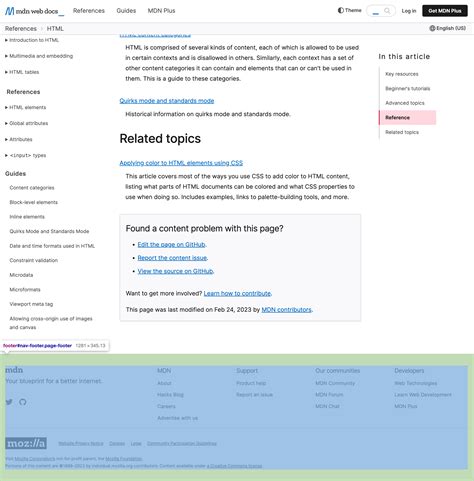 Html Semantic Elements