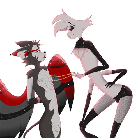 Rule 34 Angel Dust Hazbin Hotel Chains Furry Gay Hazbin Hotel Husk