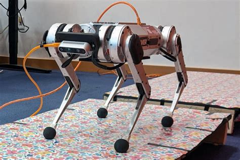 Control System Enables Four Legged Robots To Jump Across Uneven Terrain