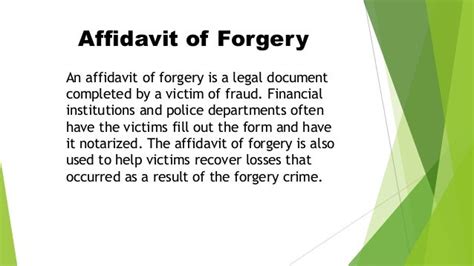 Forgery