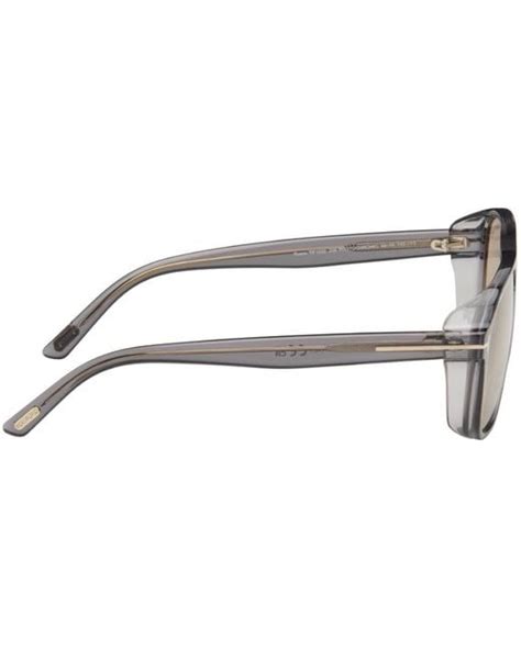 Tom Ford Gray Rosco Sunglasses In Black Lyst Uk