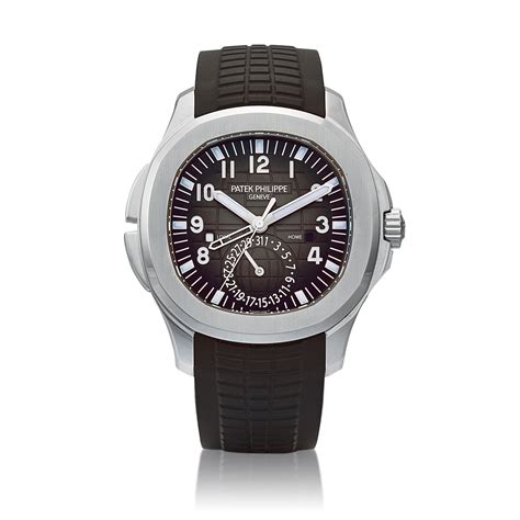 Aquanaut Travel Time Reference A Stainless Steel Dual Time Zone Wristwatch With Date And