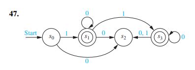 Solved 54 Find A Deterministic Finite State Chegg Com