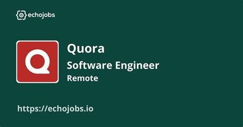 Quora Is Hiring Software Engineer Full Stack Quora Remote Usd 120k 219k Remote Redis