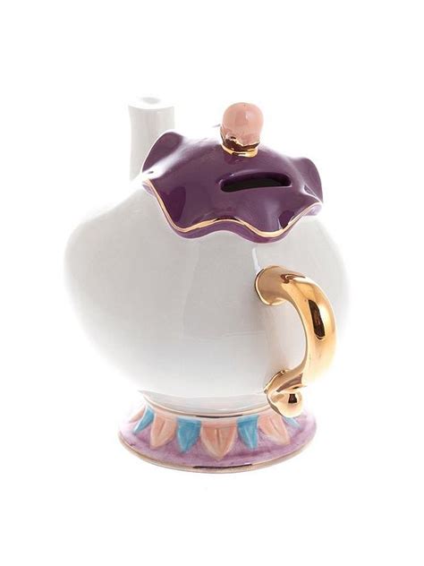 Disney Beauty And The Beast Mrs Potts Teapot Money Box Very