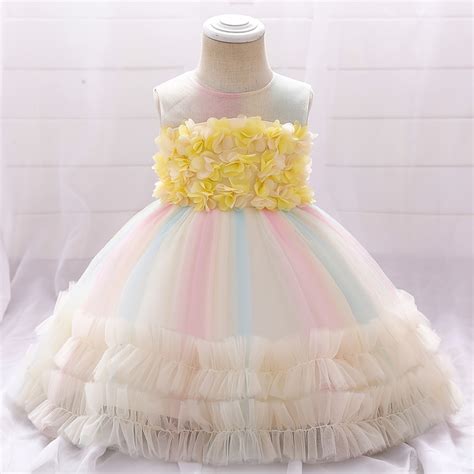 Girls Elegant Sleeveless Mesh Princess Dress Clothes Shop Now For