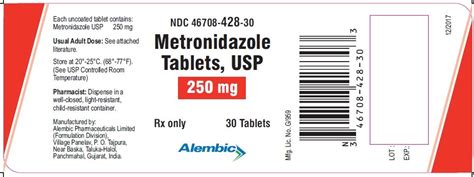 Metronidazole Fda Prescribing Information Side Effects And Uses