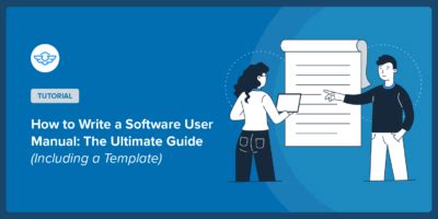 Software User Manual The Ultimate Guide With A Template
