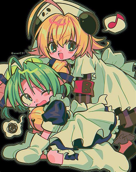 Dejiko And Piyoko Di Gi Charat Drawn By Menma Enaic Danbooru