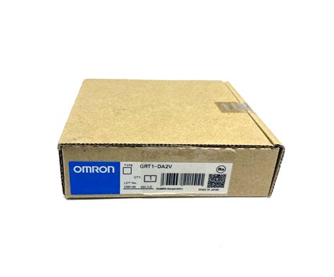 Grt1 Da2v Omron Grt1 Da2v Smartslice Analog Output Unit 2pt