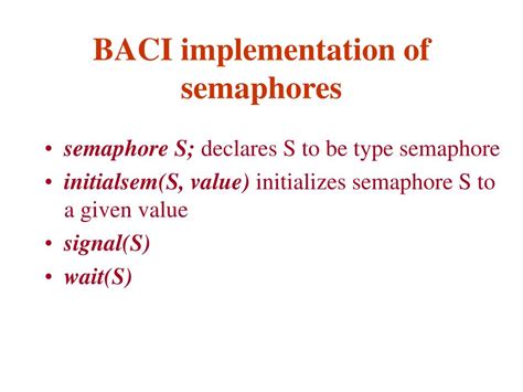 Ppt Semaphores Powerpoint Presentation Free Download Id627276 Ppt Semaphores Powerpoint Presentation Free Download Id627276