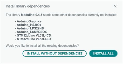 Add Dependencies Prompt