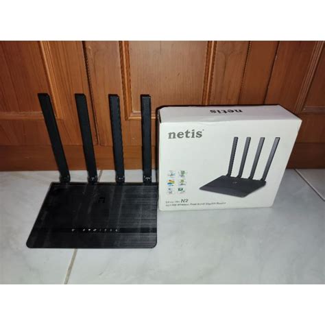 jual router netis n2 bekas second shopee indonesia