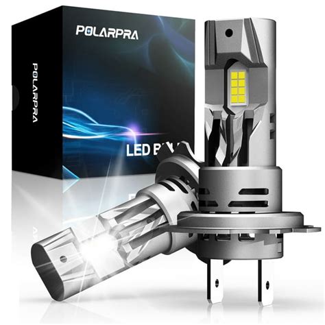 Polarpra H7 Led Fog Light Bulbs Headlight Super Bright Bulbs Kit