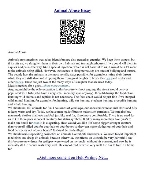 Ppt Essay On Animal Abuse Powerpoint Presentation Free Download Id