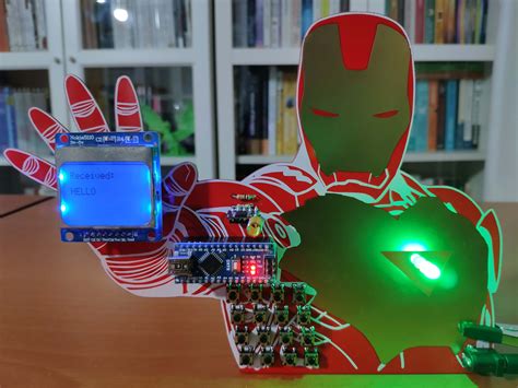 📻📞 I Designed This Iron Man Themed Pcb To Create A Walkie Talkie Two