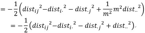 mds 降维 详细推导 及 python实现 用mds多维缩放算法将三维矩阵降维 csdn博客