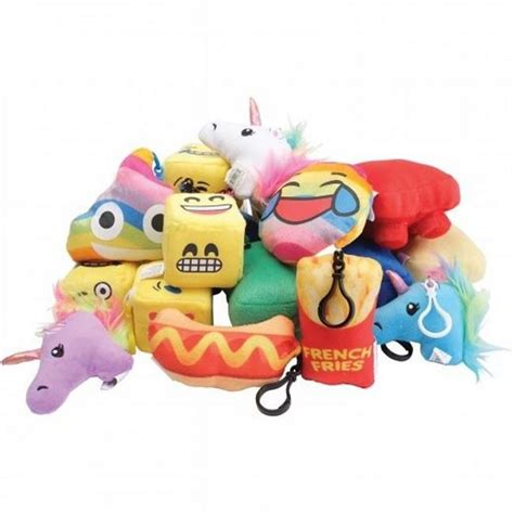 Clip Plush Assortment Toy 42 Piece