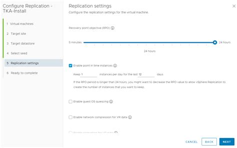Resize A VMDK Of A VM Replicated By VSphere Replication Ends With Error Invalid Or Unsupported