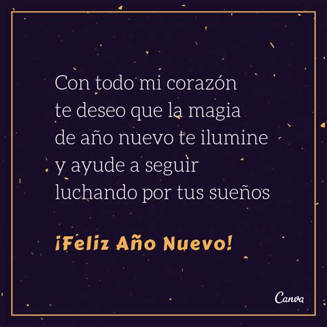 Frases E Imágenes De Año Nuevo Para Festejar Canva