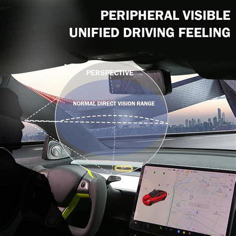 dashboard hidden hud speedometer for tesla model 3 y tlyard