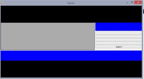 C How To Make All Controls Visible In Following Panel Example