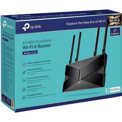 Router Wireless Gigabit Tp Link Archer Ax1800 Wi Fi 6 Dual Band 574