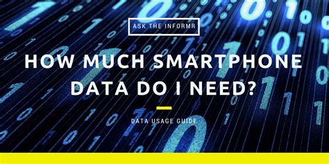 How Much Smartphone Data Do I Need