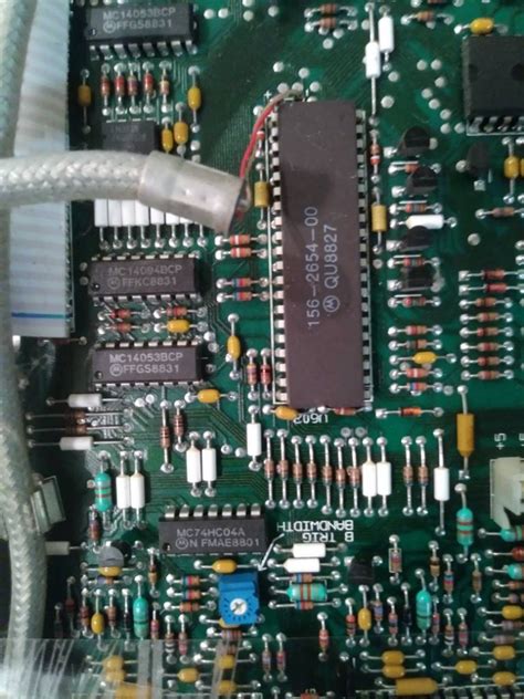 Tektronix 2246 Front Panel Repair Page 1