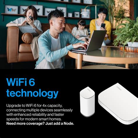 Linksys Velop Micro 6 Mesh Router 1 Pk Node 1 Pk Ln11011201 Ke Eros