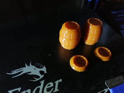 3d Print 28mm Barrel Cart・cults