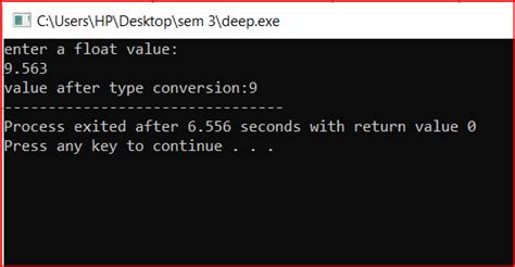 Typecasting In C Go Coding