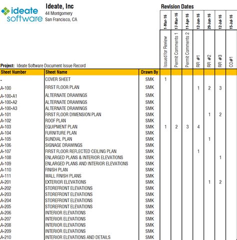 Automating Document Issue Records For Revit Projects Using Ideate Bimlink And Excel Macros