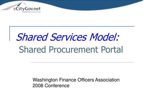 Ppt Shared Services Model Shared Procurement Portal Powerpoint Presentation Id 587500