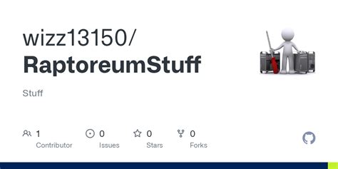 Github Wizz13150raptoreumstuff Stuff