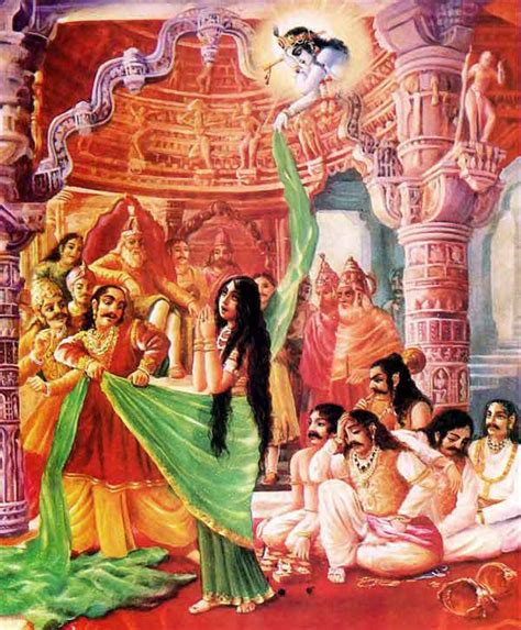 Draupadi Vastraharan Story Panchali Cheer Haran In The Mahabharat Hindu Blog
