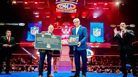 Nfl MÉxico Conmemora 90 Aniversario Del Cmll Titansports