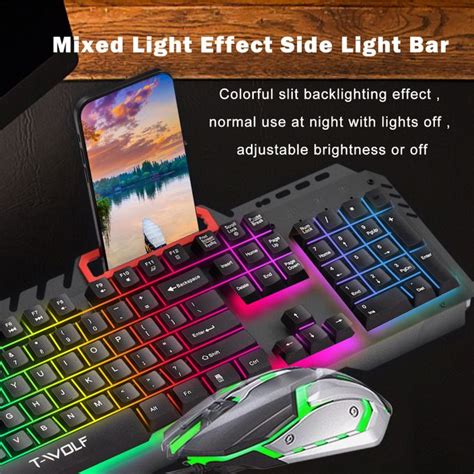 Generic Ensemble Clavier Et Souris Thunder Wolf Tf600 Prix Pas Cher