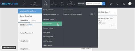 Resdex Recruiters Search Resume On Resdex