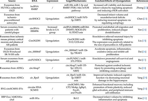 The Source Expression And Mechanisms Of Exosomal Noncoding Rnas In