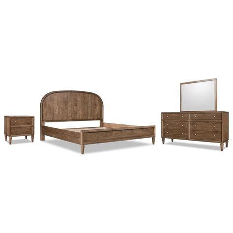Urban Home Langley 4 Piece Queen Bedroom Set In Autumn Forest