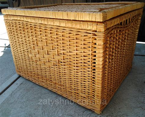 Ящик для Білизни Плетений Квадратний — у Категорії Кошики для Білизни на Bigl Ua 544446346