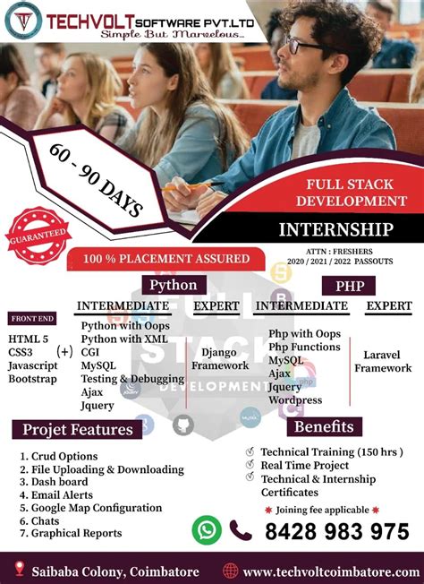 online internship techvolt software pvt ltd on linkedin chennai