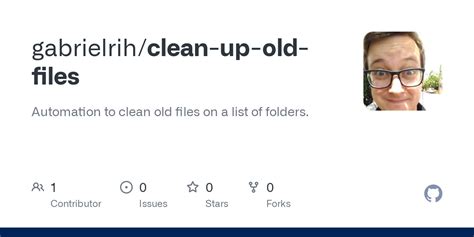 github gabrielrih clean up old files automation to clean old files
