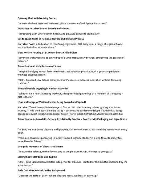 Blip Script Pdf