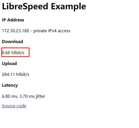 Download Is Very Slow · Issue 494 · Librespeedspeedtest · Github