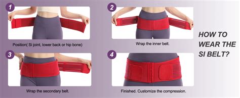 Paskyee Sacroiliac Si Joint Belt With Extra 6 Row Hooksandeyes Lower