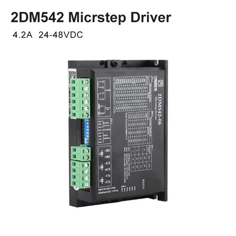 2dm542 micrstep driver two phase stepper motor driver 24 48vdc output