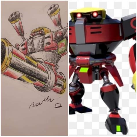 Sonic The Weapon Omega Super Cannon By Mrbl00per On Deviantart